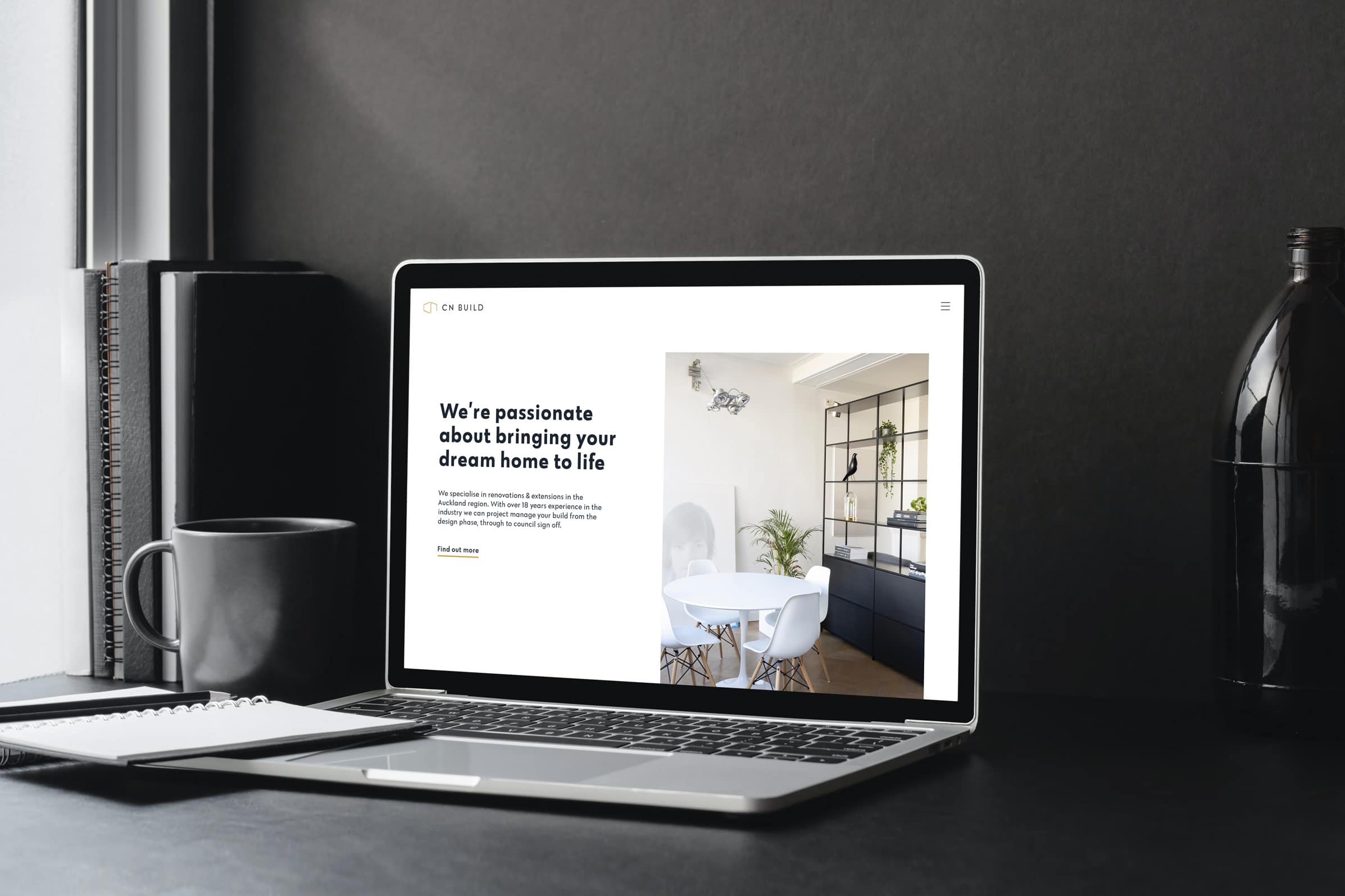  One Page Web Design One Page Business Website White Rabbit