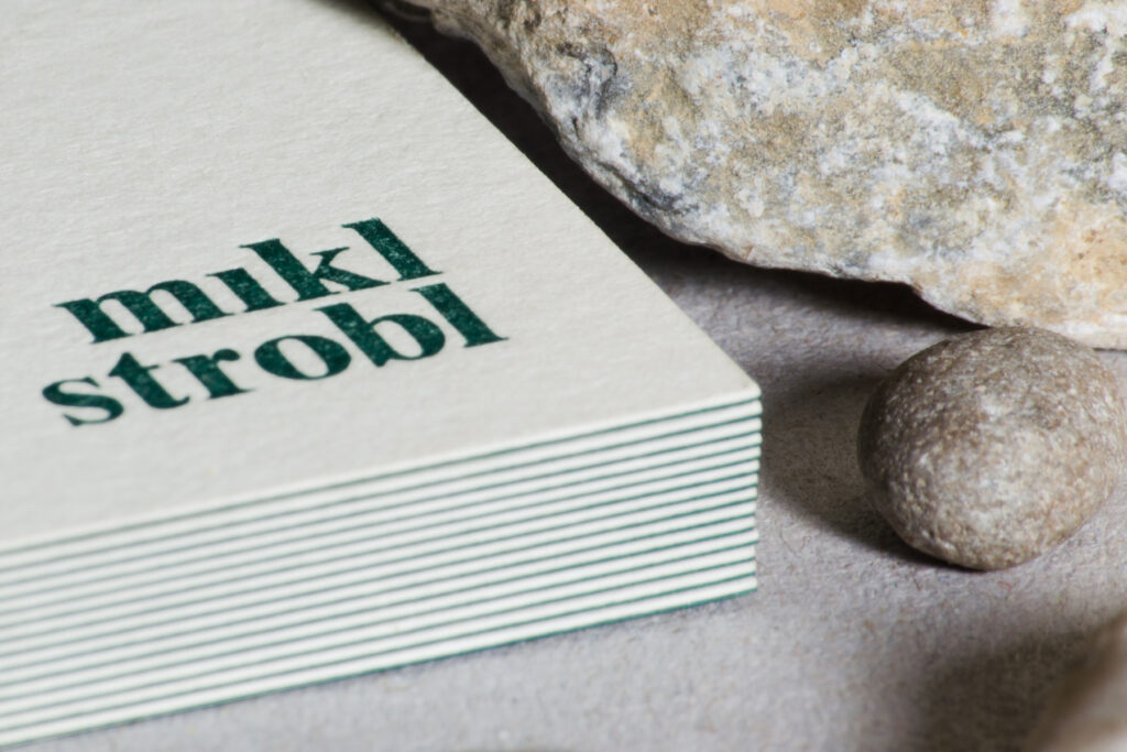 Duplex Business Cards • Double Layered