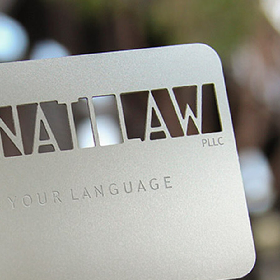 Metal business cards in NZ